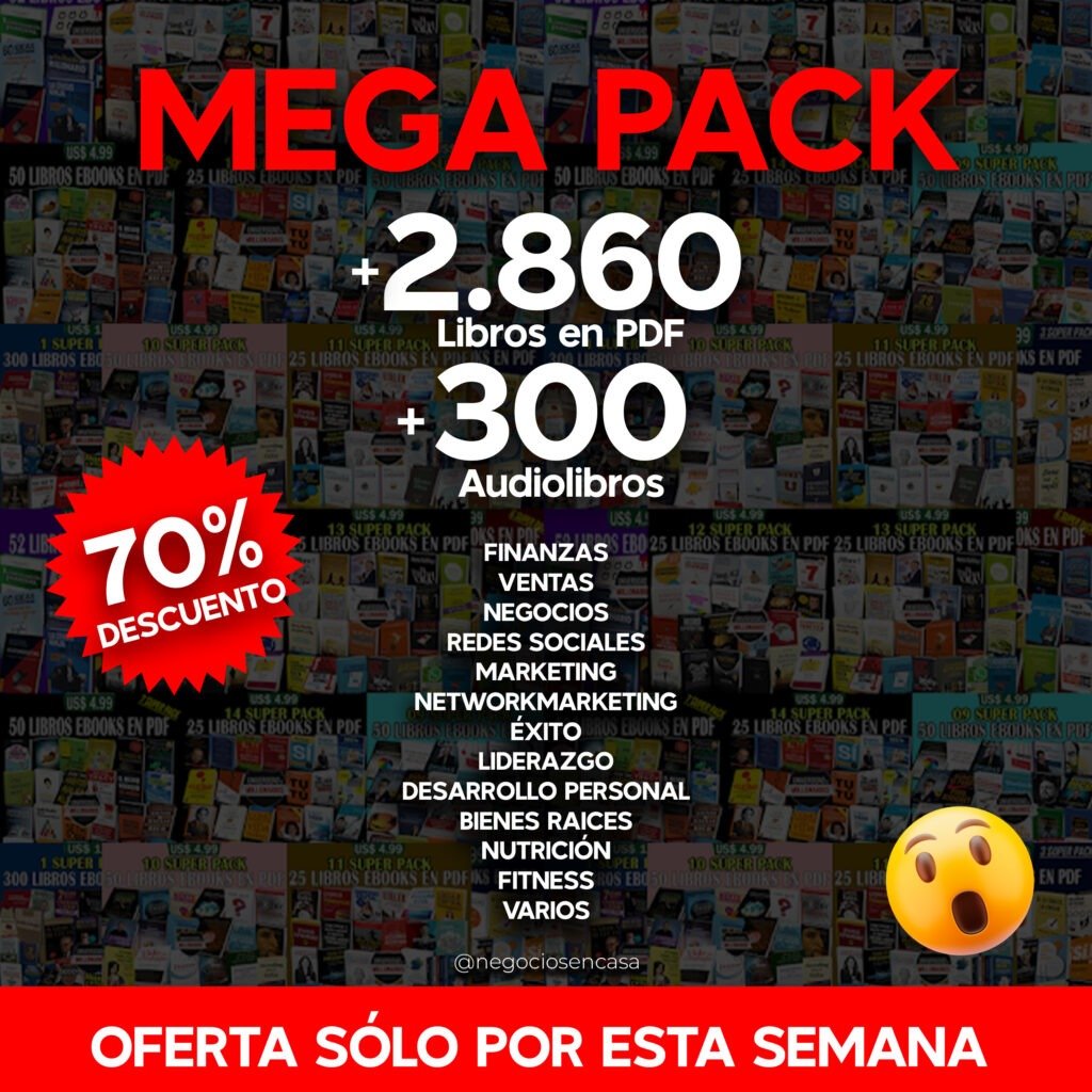 MEGA PACK LIBROS EN PDF - Negocios en Casa